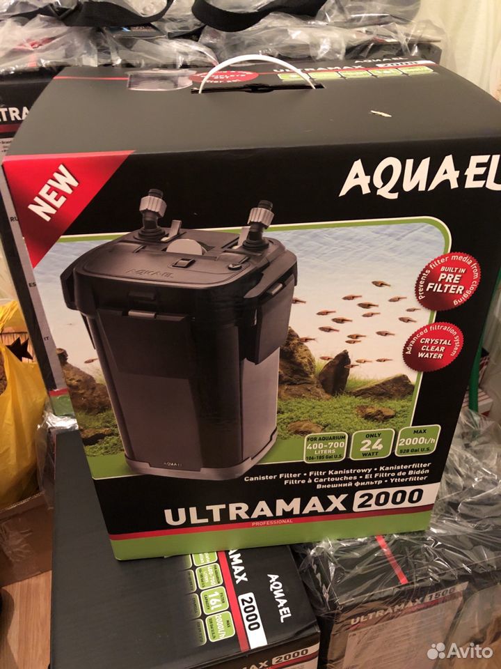 Внешний фильтр в аквариум Aquael Ultramax 1500