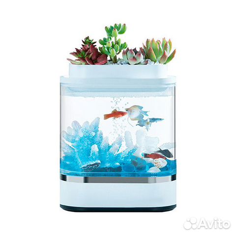 Аквариум Xiaomi Geometrc Mini Lazy Fish Tank Pro C