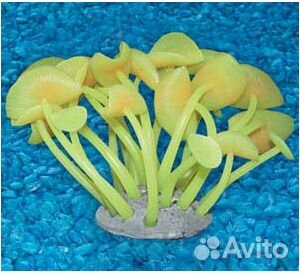 Кораллы силиконовые для аквариума новые