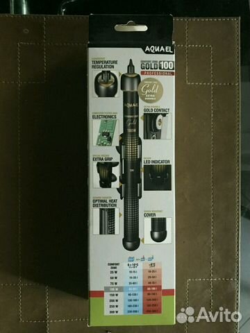 Грелка для аквариума /Регулируемый нагреватель Aqu