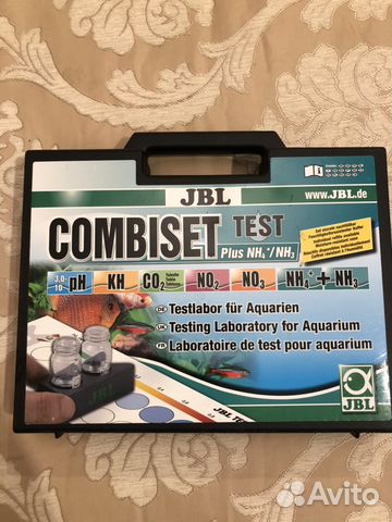 JBL combiset test PH KN NO2 NO3 CO2 NH4 +NH3