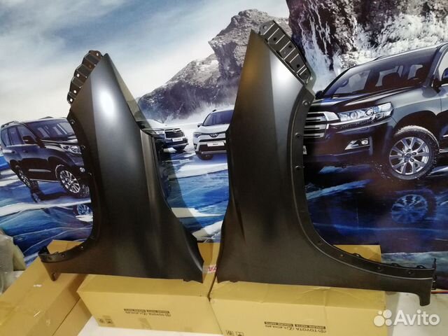 Toyota Fortuner 2 крылья передние в Москве, цена договорная ...