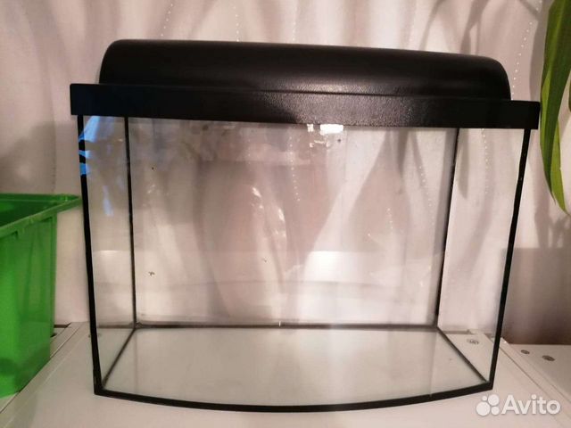 Аквариум 25 литров+грунт