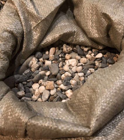 Гравий для аквариума, галька